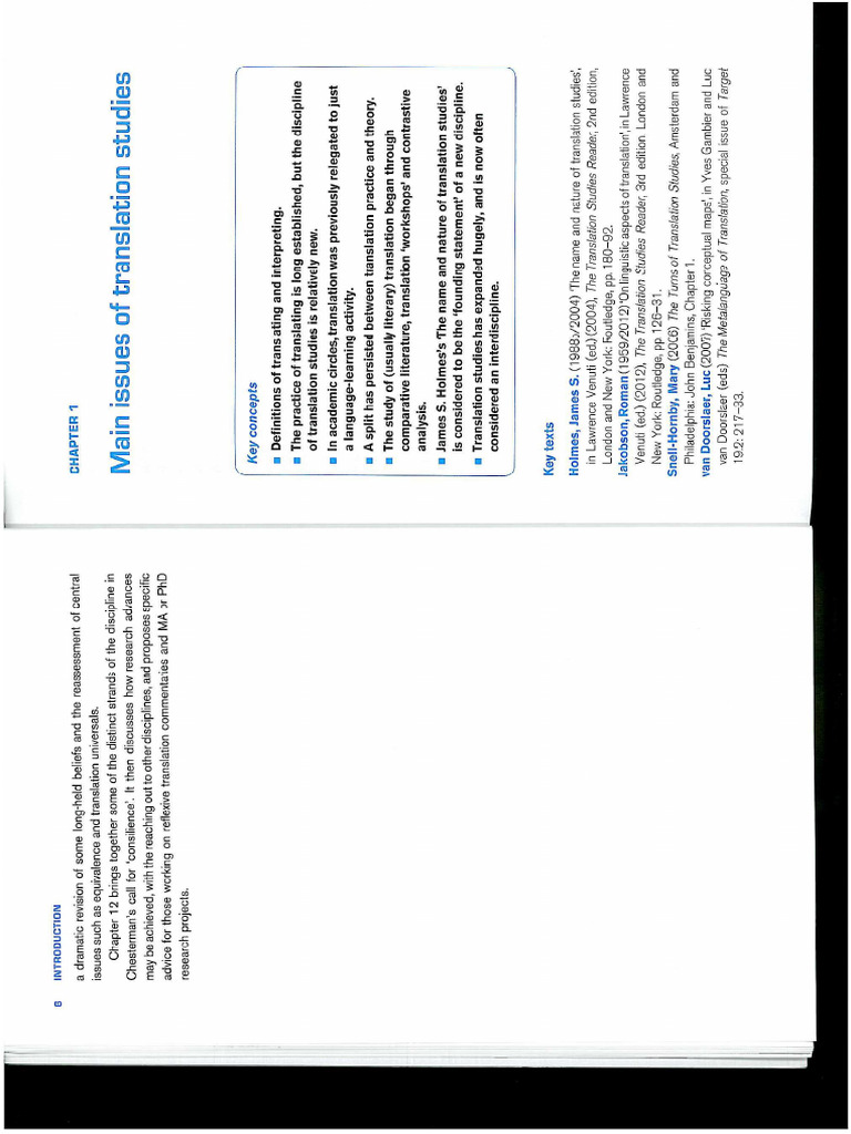 Munday 2016 Intro To TS Chapter 1 | PDF