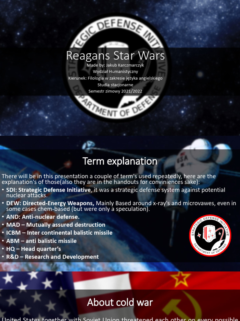 Raegans Star Warss | PDF | Strategic Defense Initiative | Anti ...