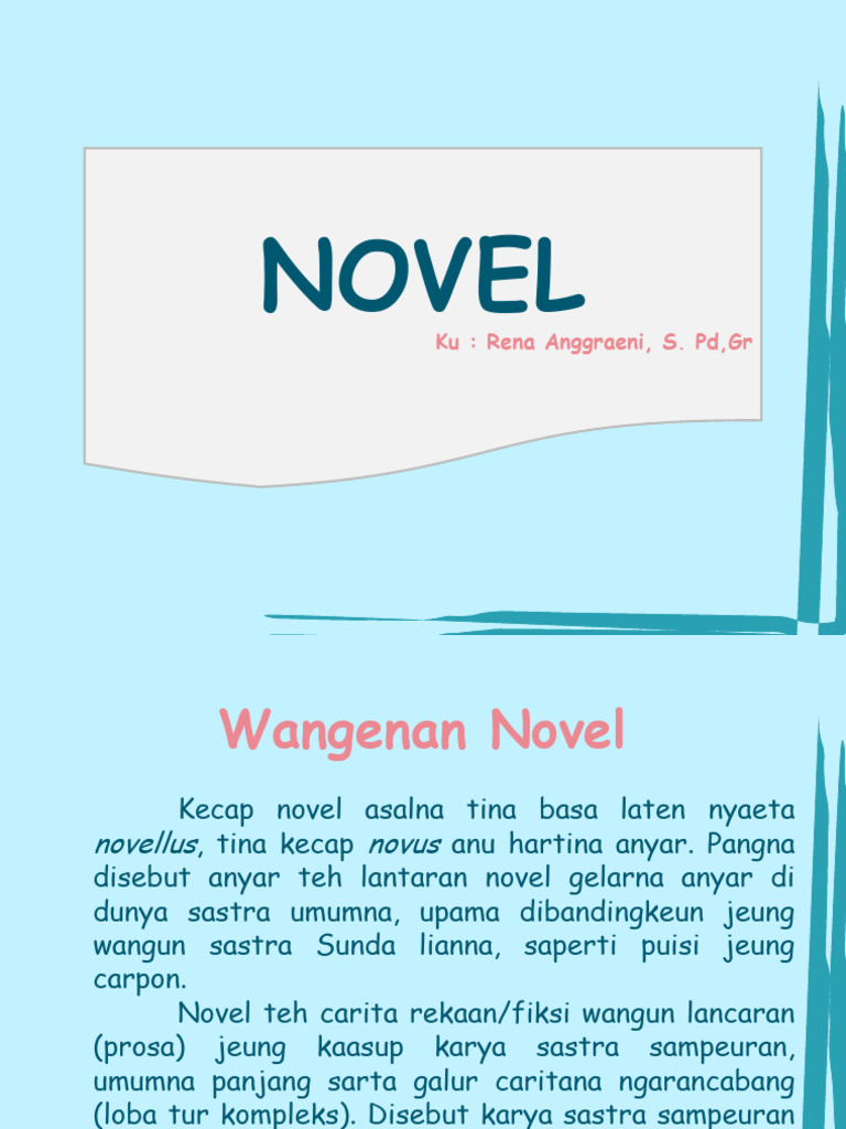 Novel 1 | PDF