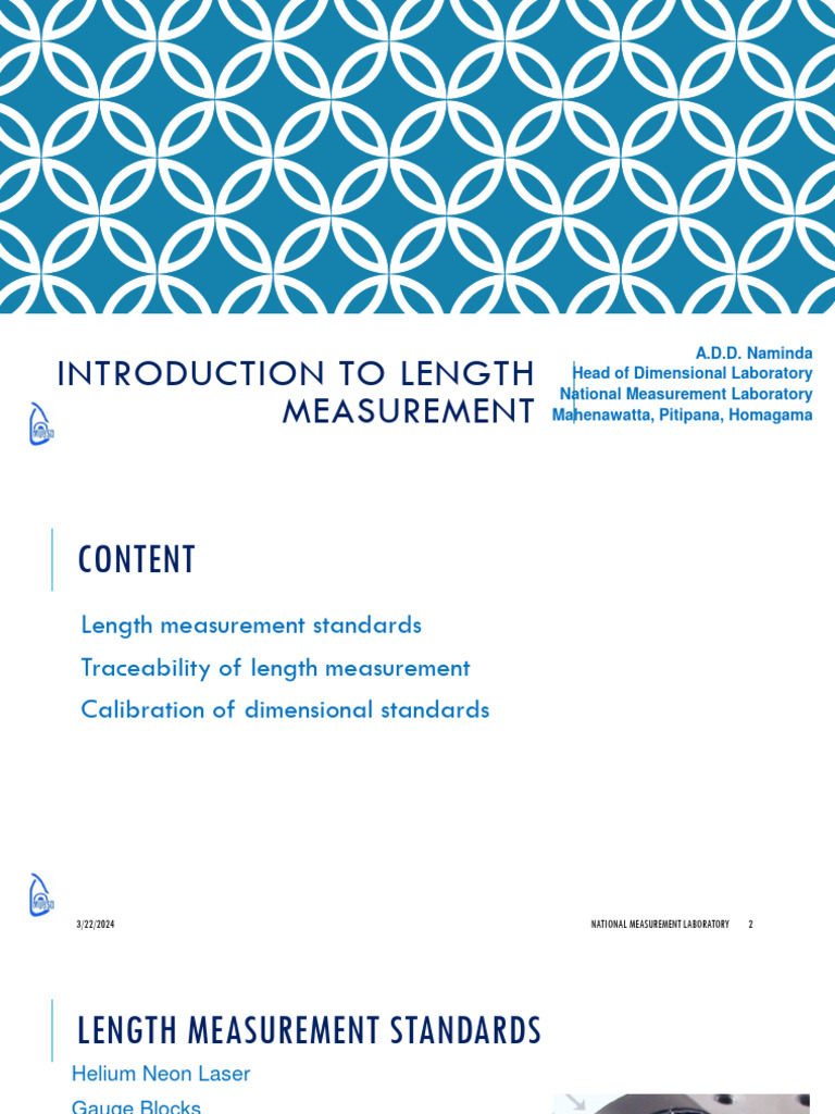 Introduction of Length Measurement 2024.3.22 | PDF | Calibration ...