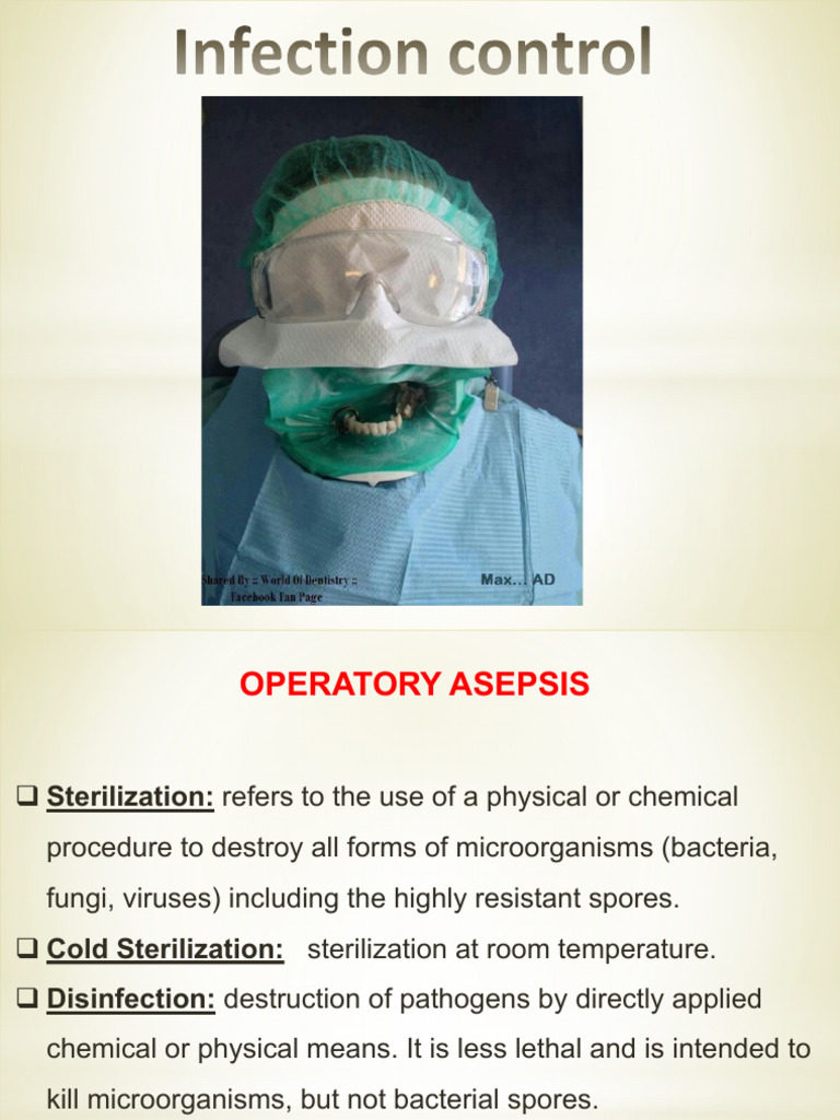 5 - Infection Control | Download Free PDF | Disinfectant ...