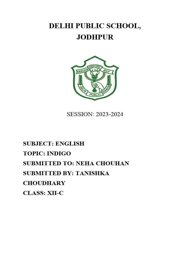 English Project File | PDF