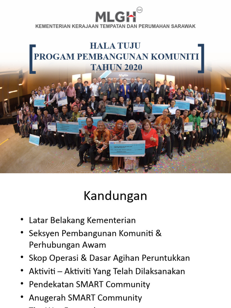 Hala Tuju Program Pembangunan Komuniti Tahun 2020 - Bengkel | PDF