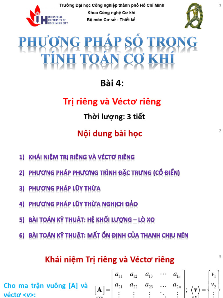 04 - Tri Rieng Va Vecto Rieng | PDF