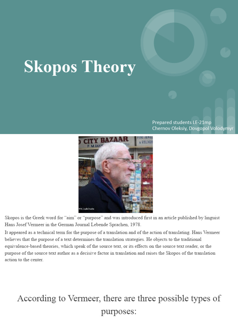 Skopos Theory | PDF