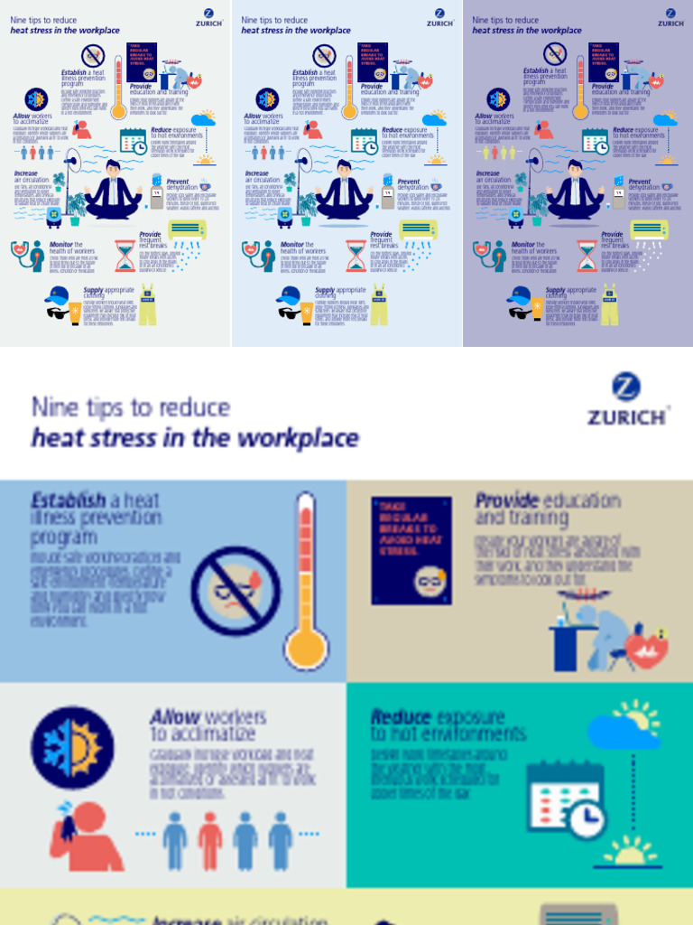 9 Tips to Prevent Heat Stress at Work | PDF | Hypothermia | Hyperthermia
