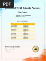 Accela Cota Tablet Coating System Overview | PDF | Tablet (Pharmacy ...