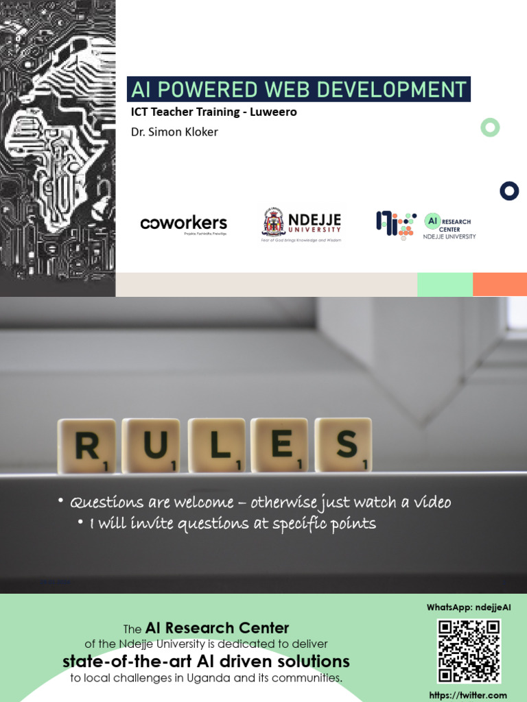 NDU KN AI Powered Web Development | PDF | Artificial Intelligence ... NDU KN AI Powered Web Development | PDF | Artificial Intelligence ...