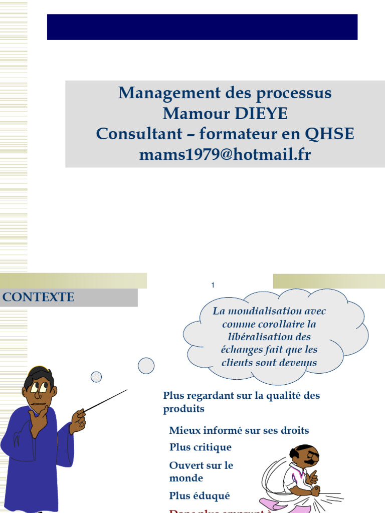 Approche Processus Unipro 2024 | PDF | Système de management de la ...
