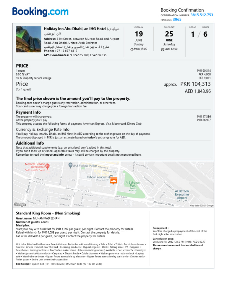 Abu Dhabi | PDF | Payments | Fee