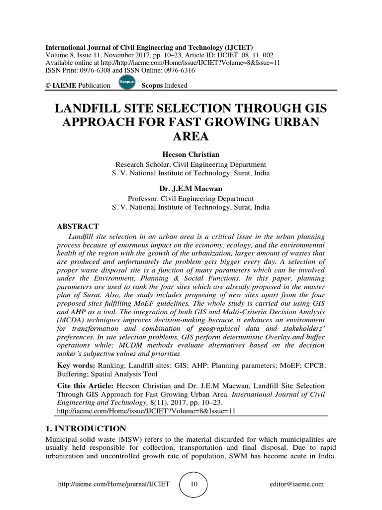 Landfill | PDF | Waste Management | Municipal Solid Waste