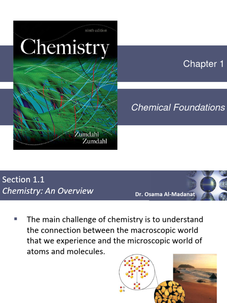 Chapter 1 - Chemical Foundations - OM - 2024 | PDF | Significant ...