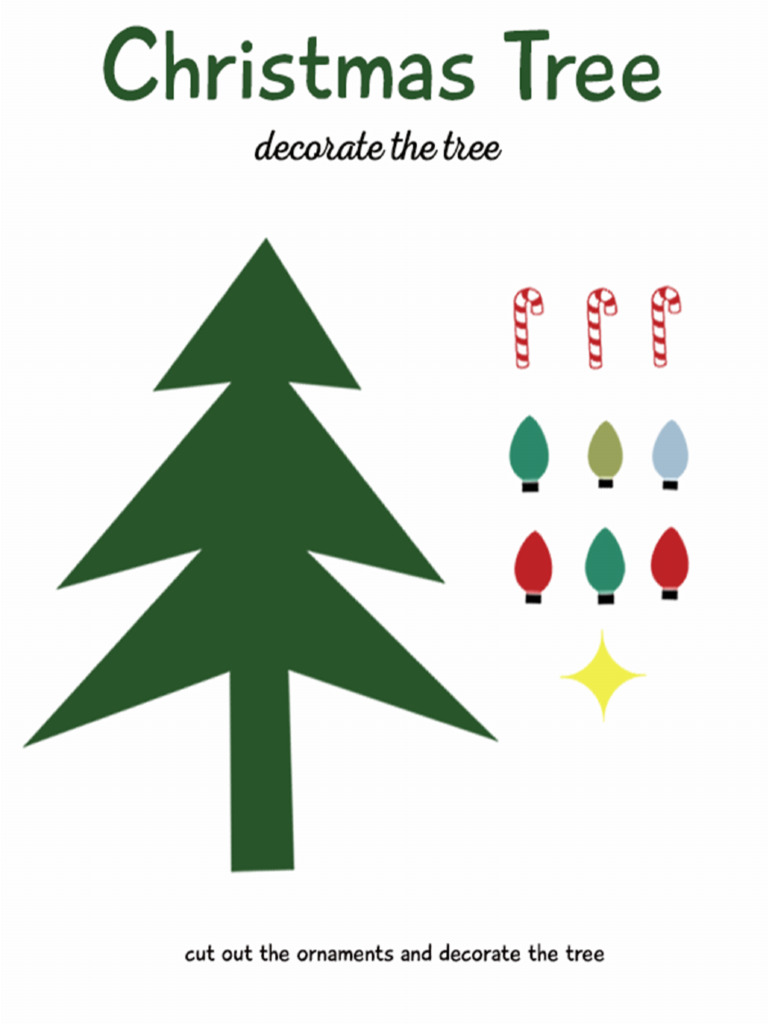 Decorate The Christmas Tree | PDF