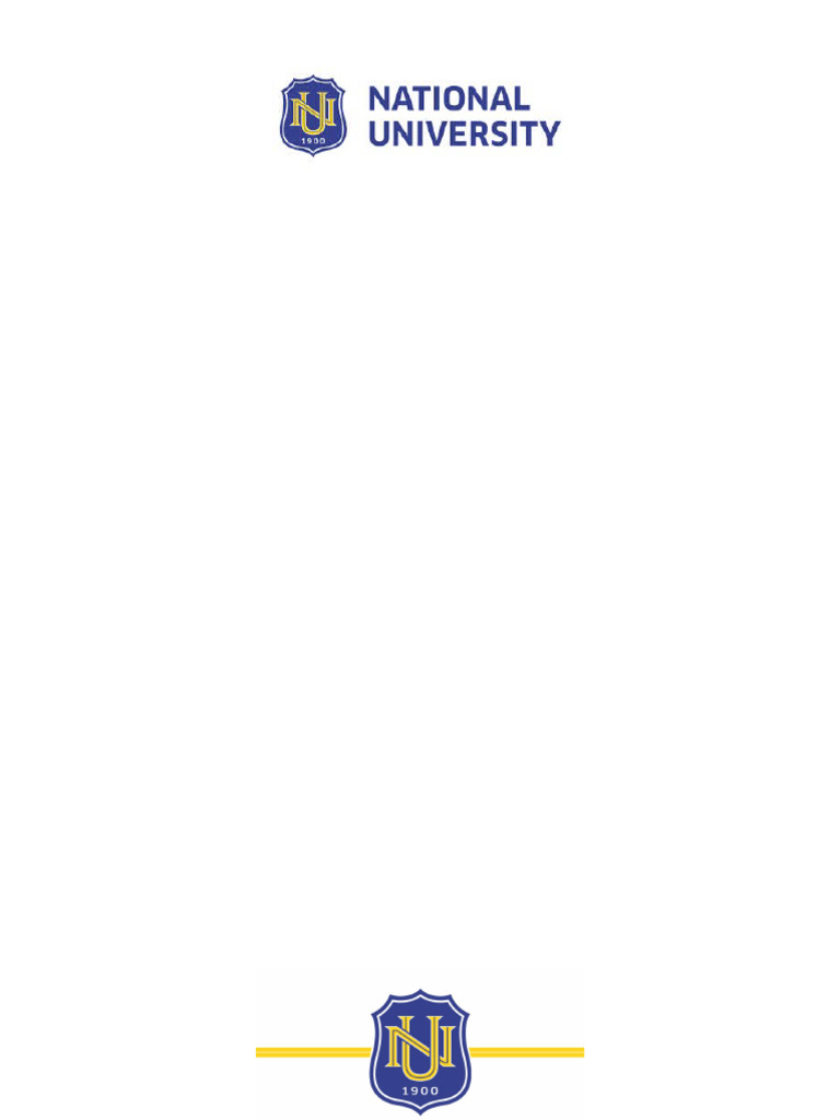 Border Template of National University | PDF
