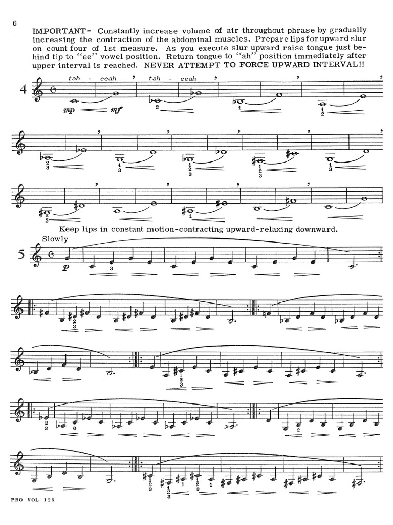 Embouchure Builder Seleccion | PDF