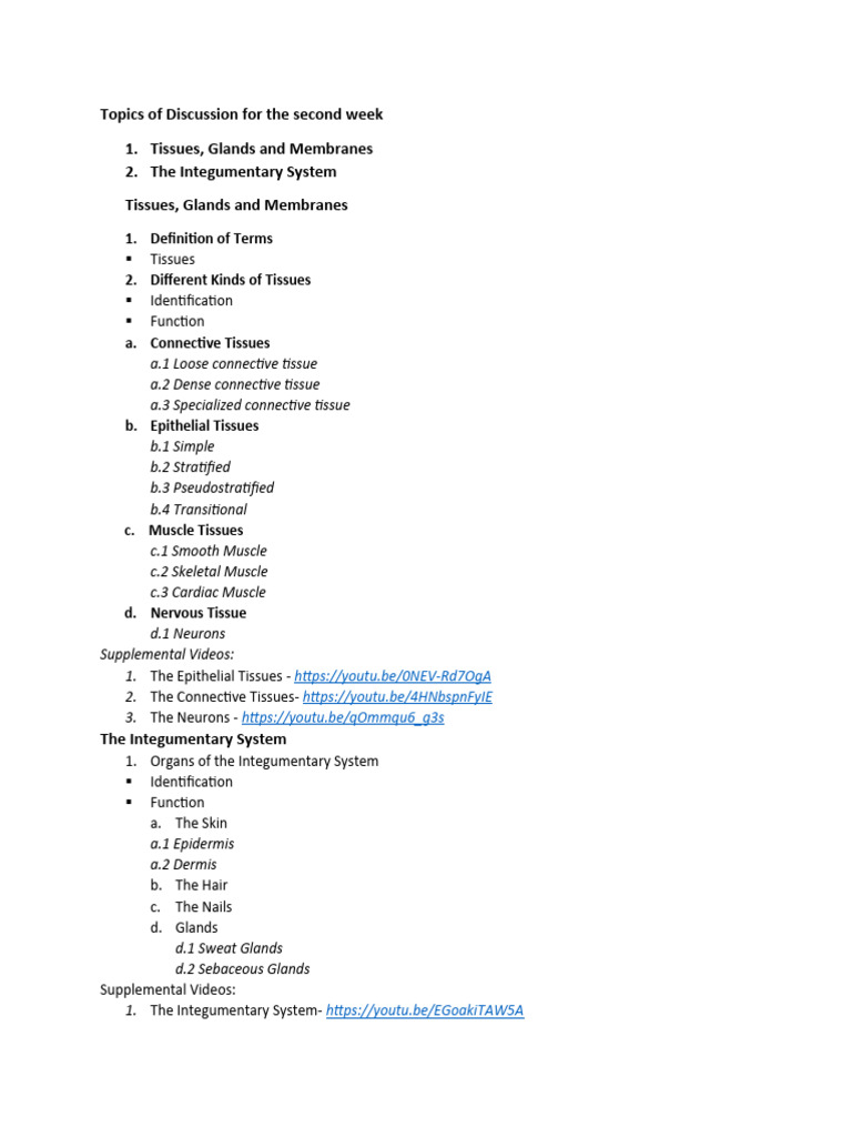 Anatomy Basics for Students | PDF