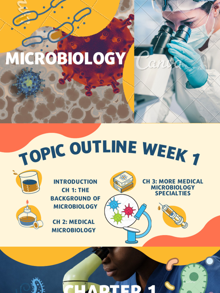 Background of Microbiology (Chapter 1) | PDF | Cell (Biology ...