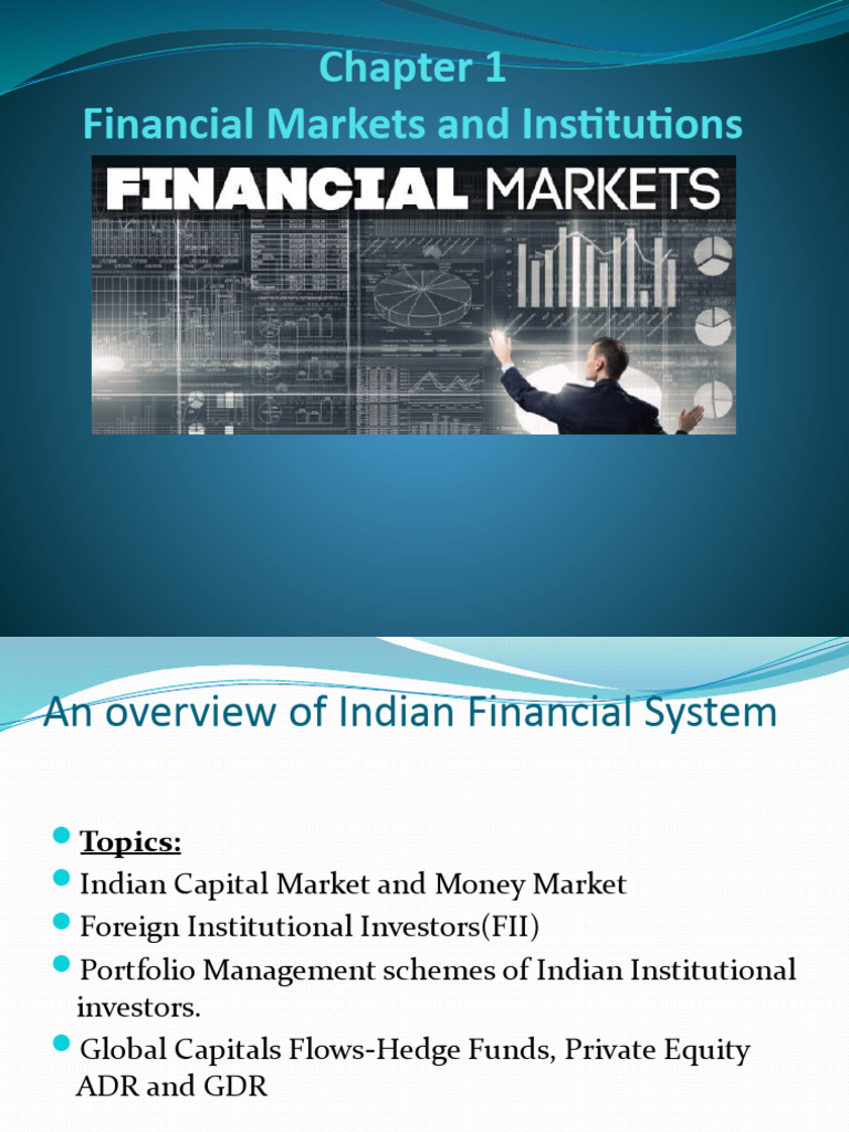 Chapter 1 Financial Markets and Institutions 1 | PDF | Financial ...