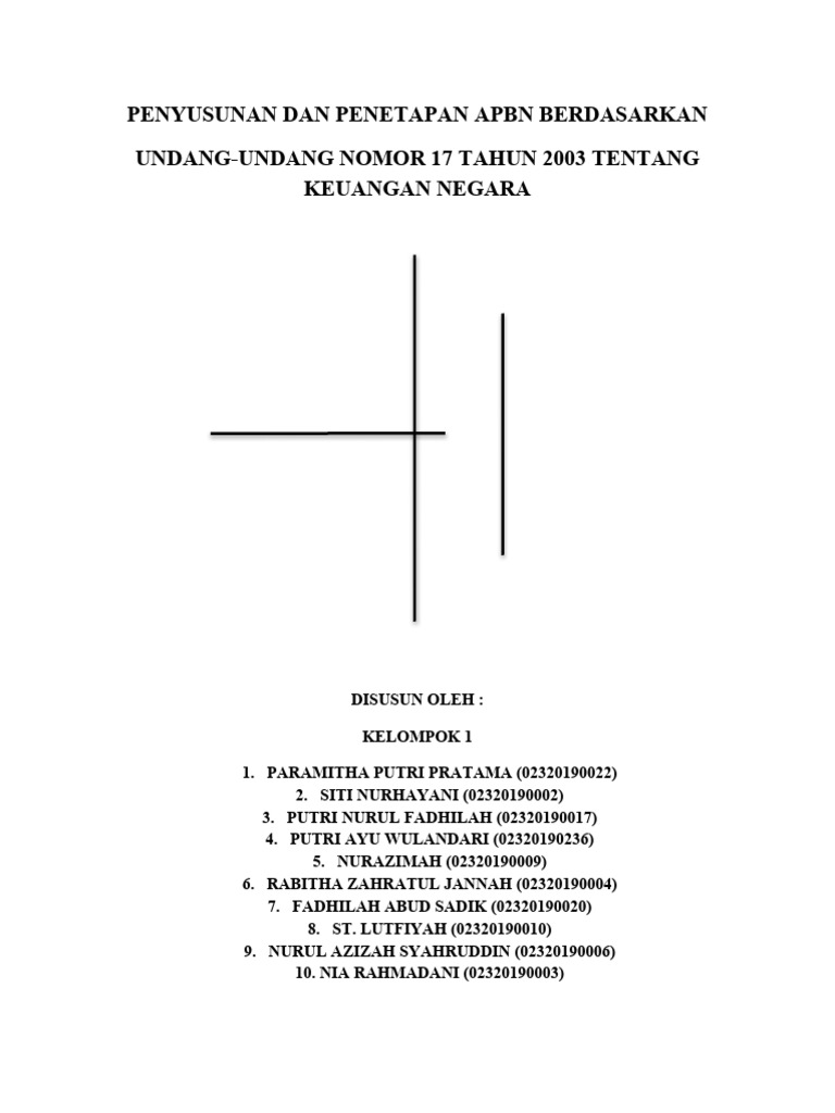 Proses Penyusunan APBN | PDF