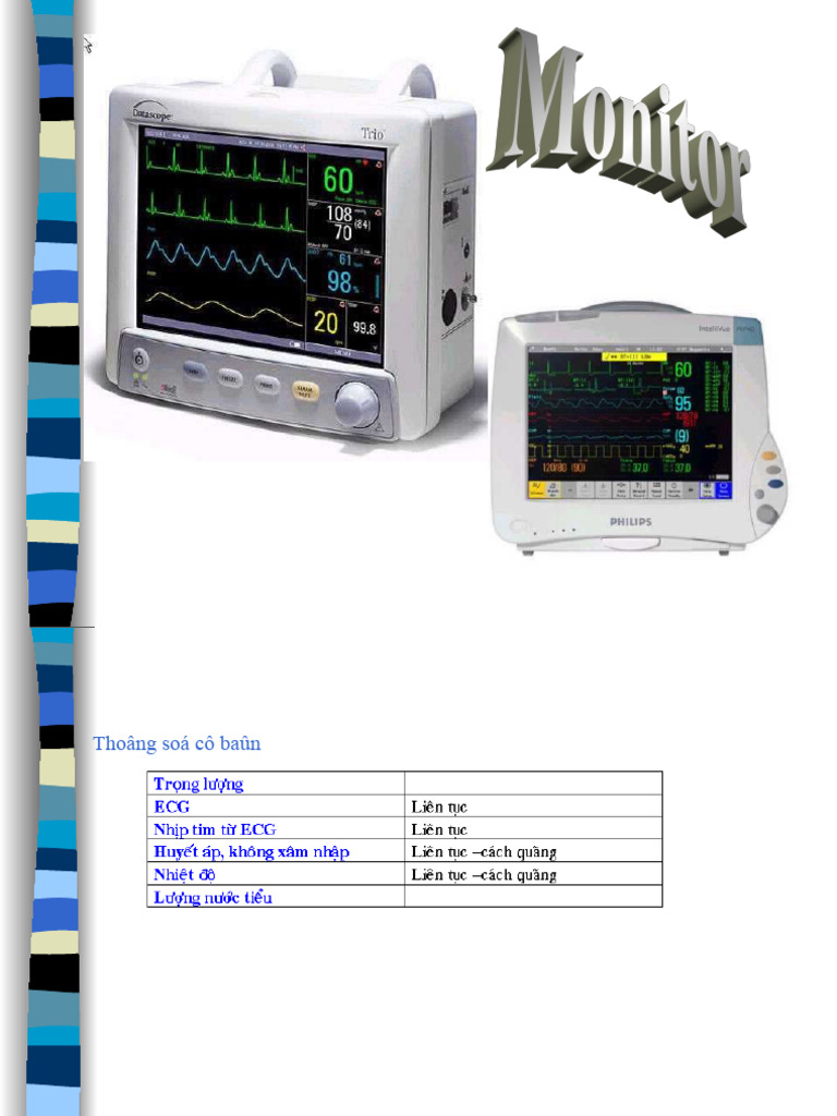 Monitor Theo Dõi Bệnh Nhân | PDF