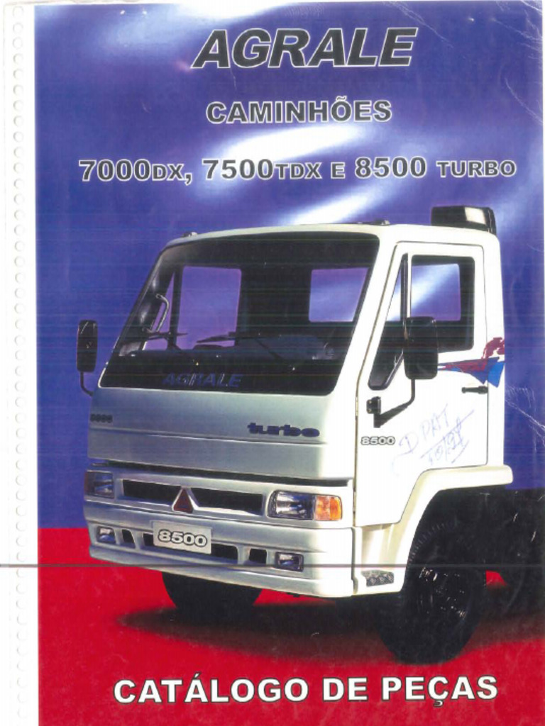 7000 DX - 7500 TDX - 8000 - 8500 - 4.10 T - Euro I - 1 Edição | PDF