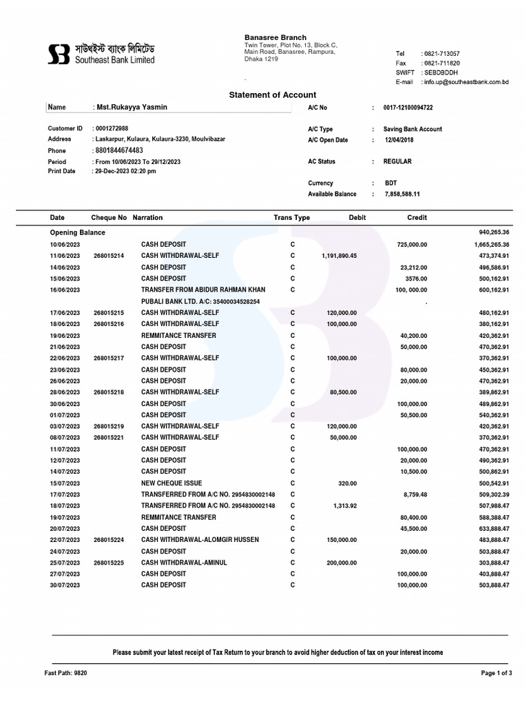 SEB Bank | PDF | Banks | Banking
