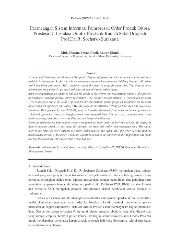 Jurnal | PDF | System | Unified Modeling Language