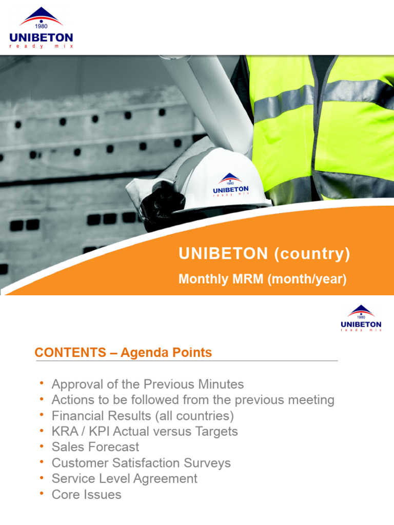 MRM Presentation (Monthly) | PDF | Budget | Quality Assurance