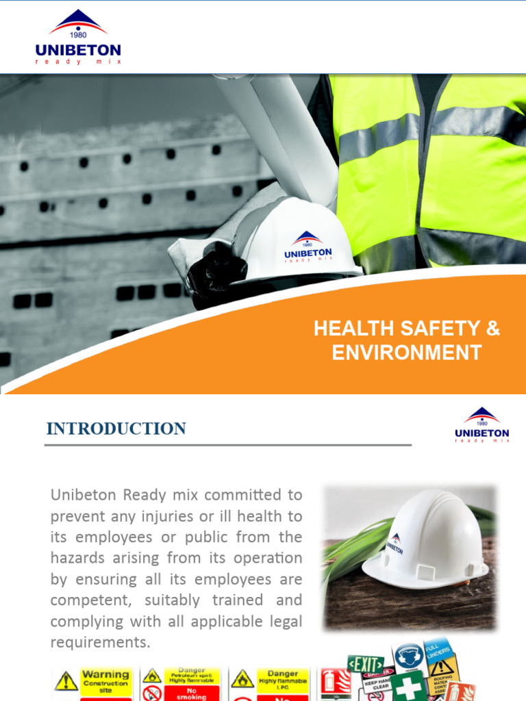 HSE Presentation Slide For Mobile Pump and Static Pump | PDF ...