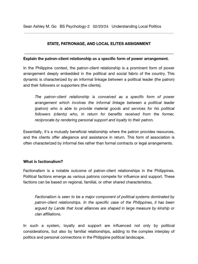 State, Patronage, and Local Elites | PDF | Spanish Empire