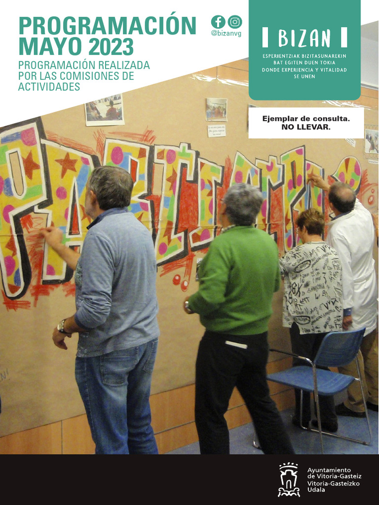 Programación MAYO 2023: Programación Realizada Por Las Comisiones de Actividades | PDF