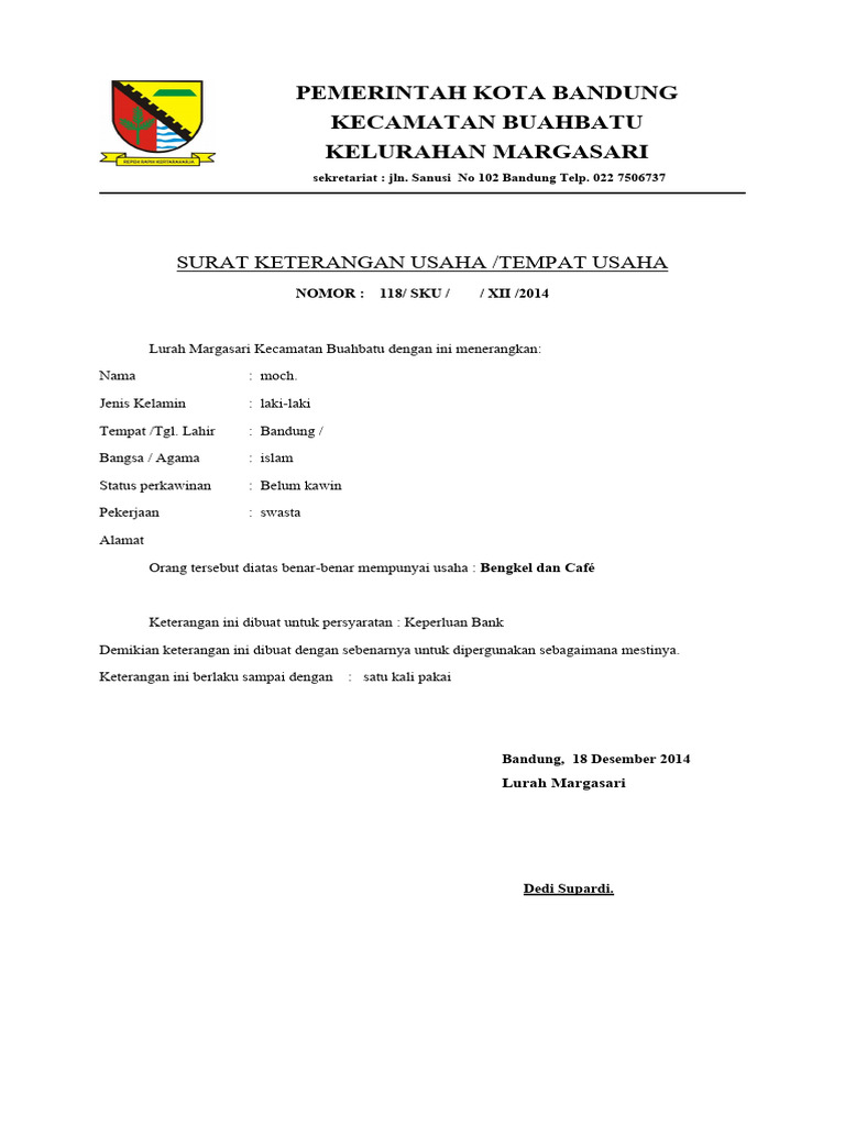 Contoh Sku BH Batu | PDF