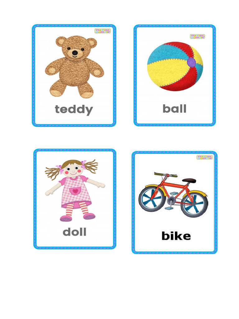 Toys Cards | PDF