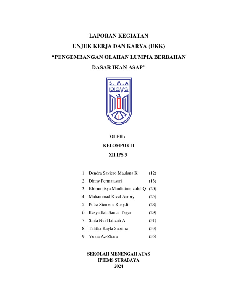 Laporan Ukk | PDF