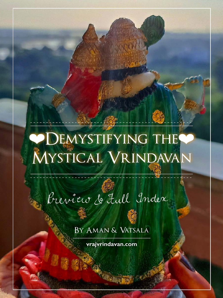 Sample Preview Table of Content Demystifying The Mystical Vrindavan ...