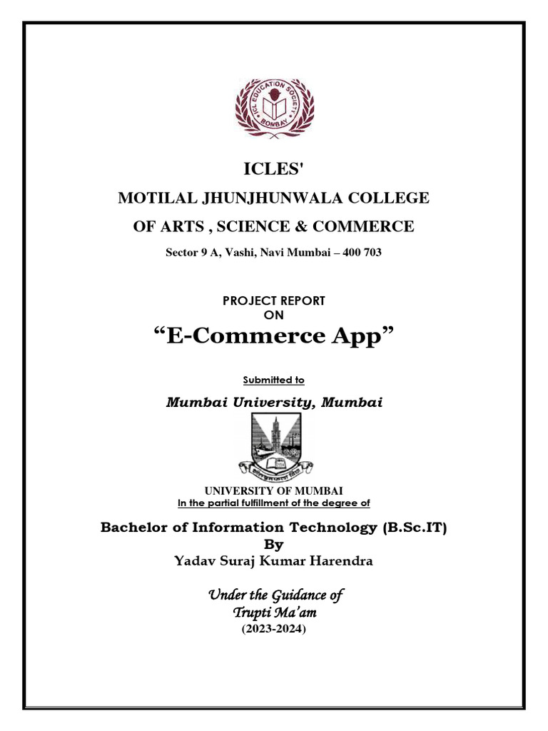 Suraj Kumar Yadav Blackbook1 | PDF | Class (Computer Programming) | Feasibility Study