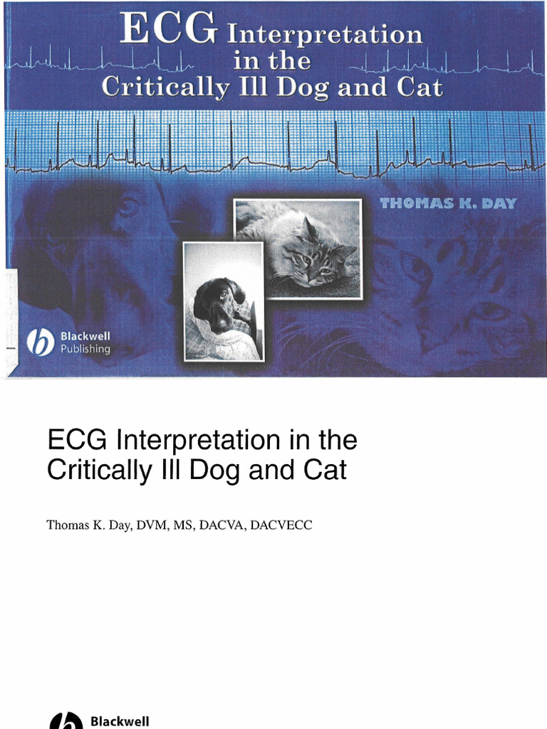 Ecg Interpretation in The Critically Ill Dog and Cat PDF | PDF ...