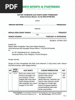 Contoh Duplik Perdata 2024 | PDF