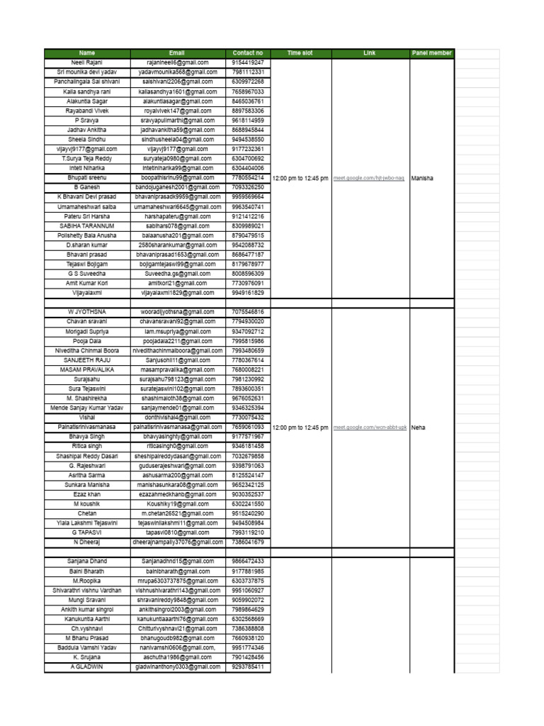 Loyala Academy GD Data 27-03-2024 | PDF | Cinema Of India