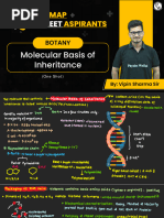 Molecular Basis of Inheritance - Super Notes by Seep Pahuja | PDF ...