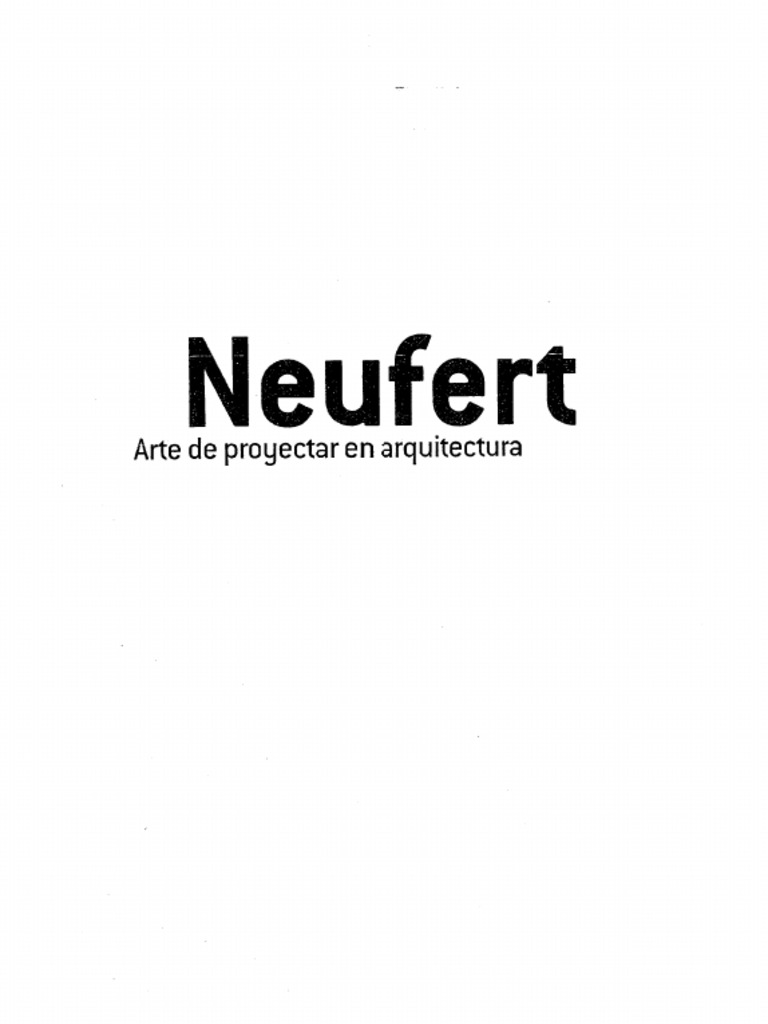 Neufert - (16° Ed.) - (Rojo) | PDF