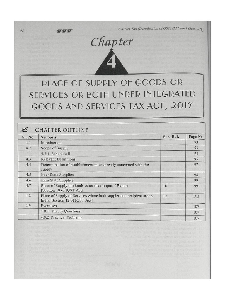 Indirect tax 2 (Sheth) | PDF