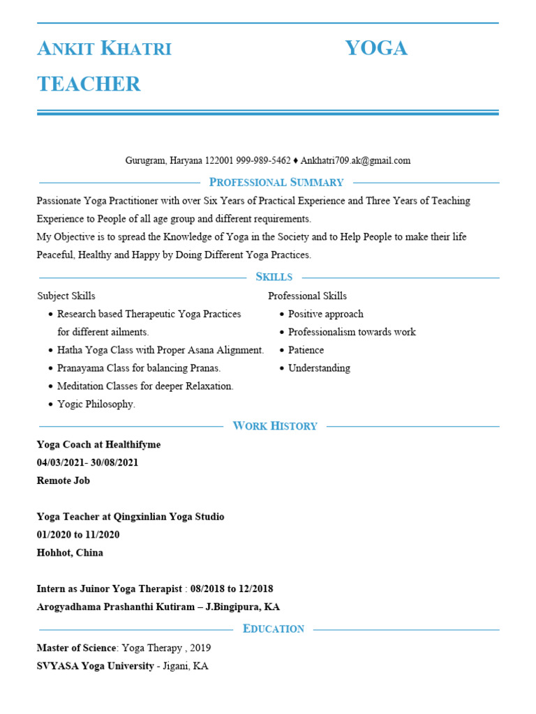 Ankit's Resume 1 | PDF | Career & Growth