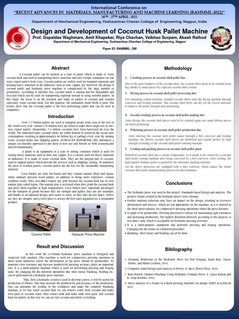 Pallet Poster RAMMML | PDF | Coconut | Forging