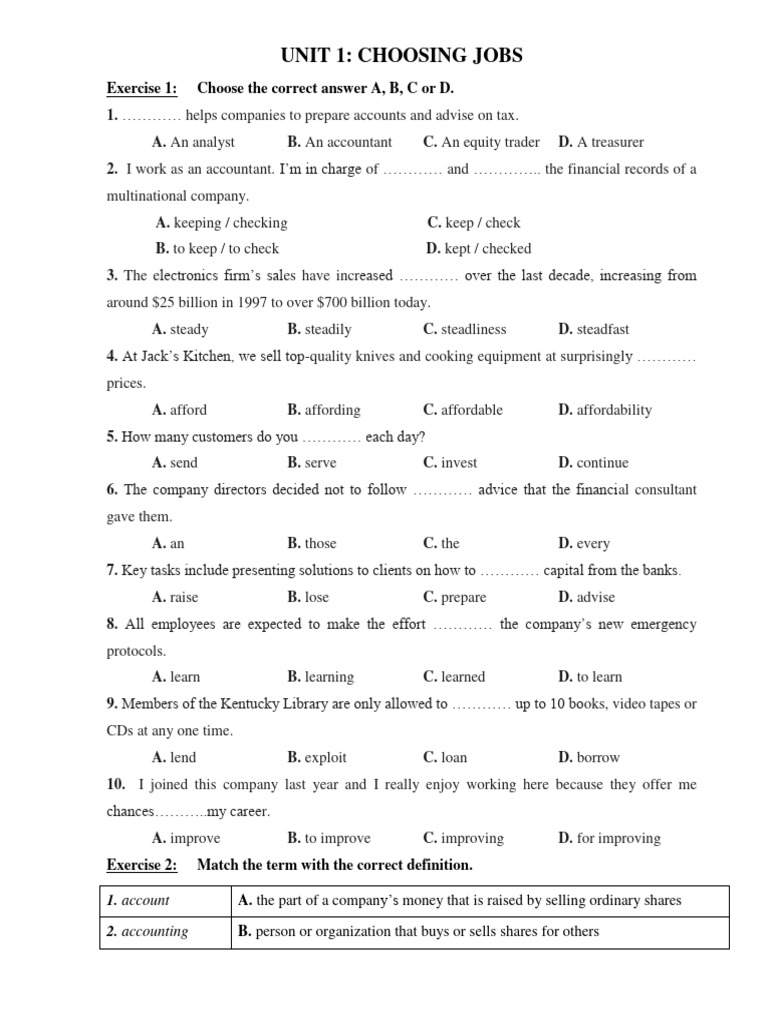 Self-Study - English 4 | PDF | Inflation | Banks