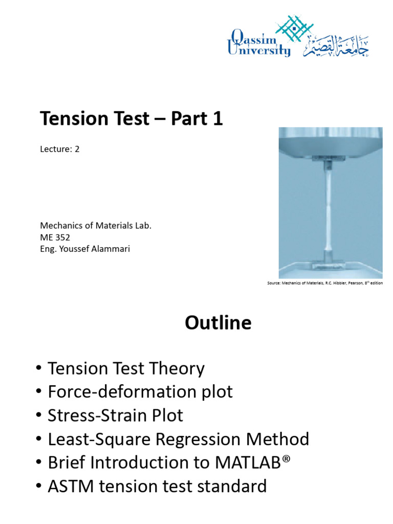 Tensile Test | PDF | Strength Of Materials | Deformation (Engineering)