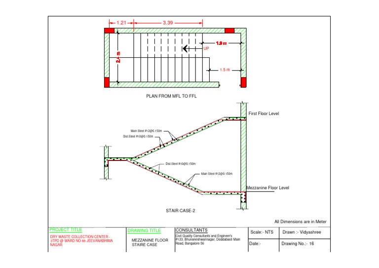 3TPD-ward No 88-Final-MF Staircase | PDF