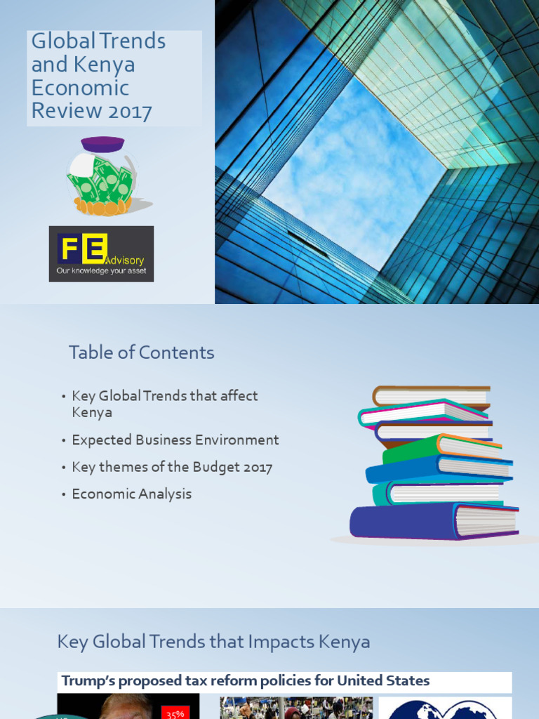 Kenya Economic Review 2017 Insights | PDF | Gross Domestic Product ...