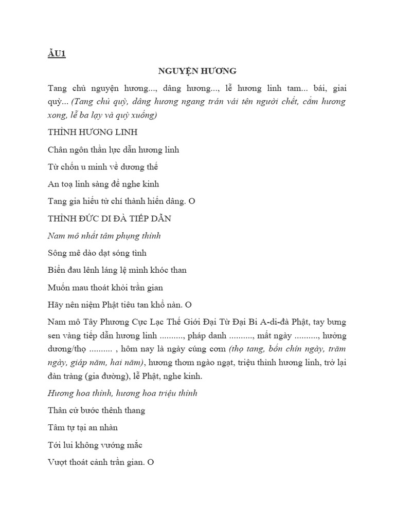 Nghi Cúng Linh | PDF