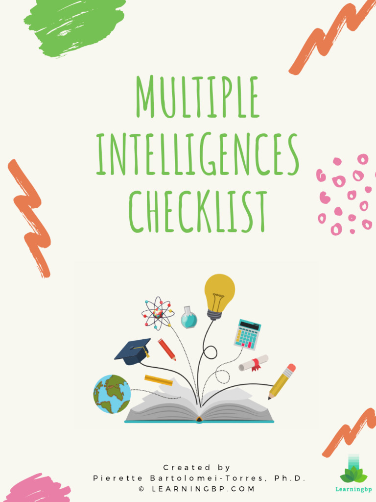 Multiple Intelligence Checklist | Download Free PDF | Copyright | Cognition